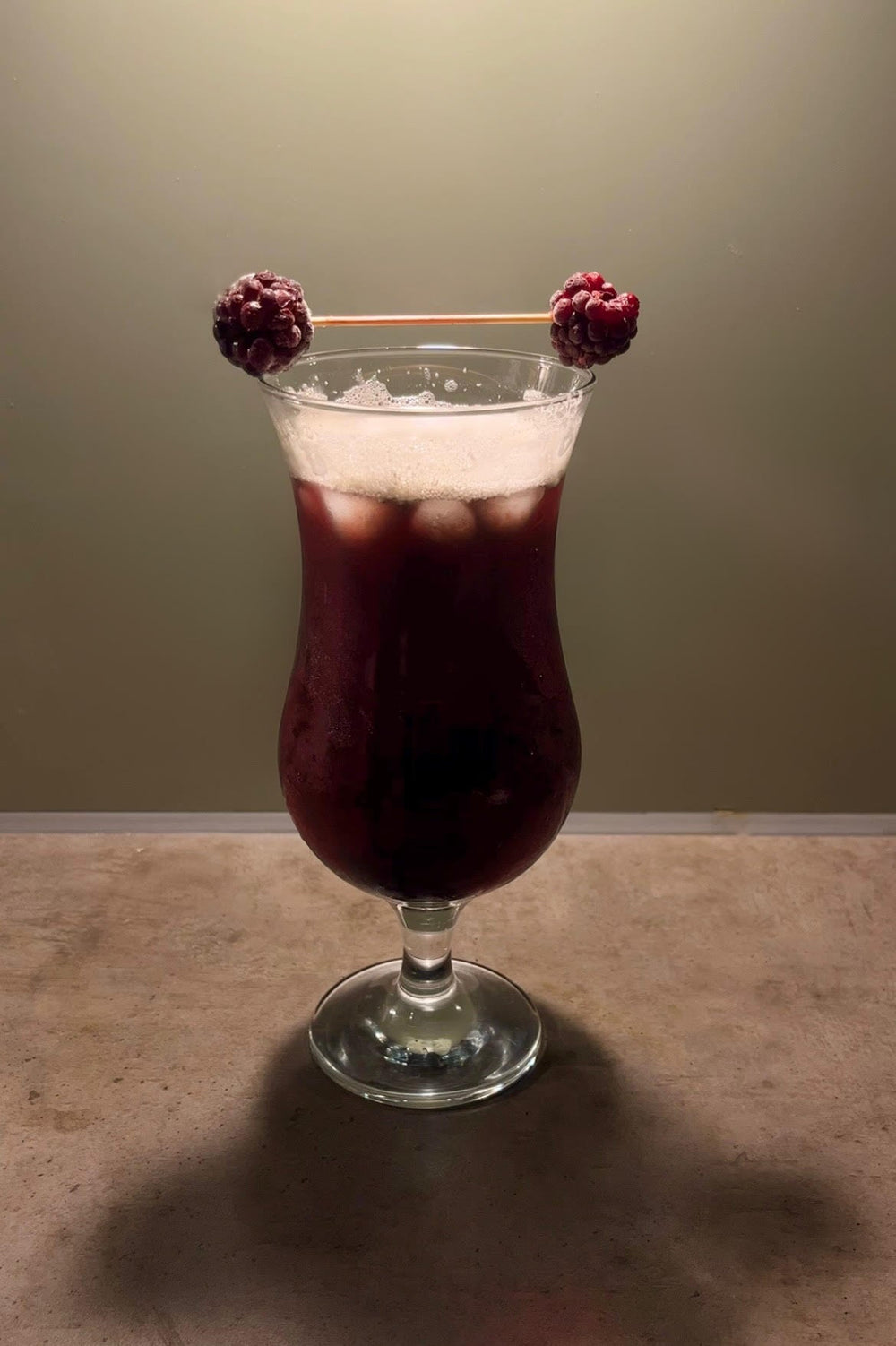 Receta de cóctel sin alcohol "Sleepy Girl" con magnesio y espermidina