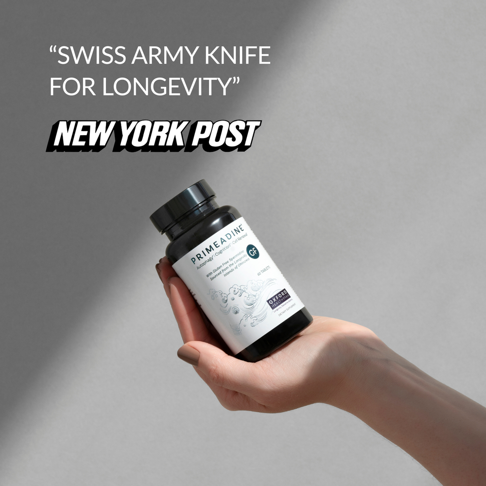 Complément de spermidine sans gluten | Primeadine® | Oxford Healthspan